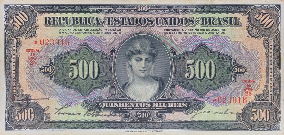 Séries de Cédulas - Cédulas do Brasil